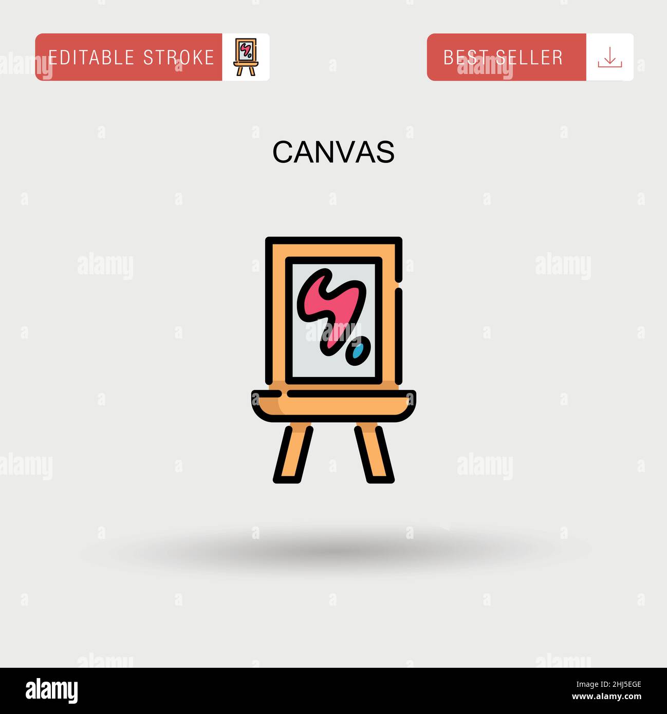 Canvas backdrop Stock Vector Images - Alamy