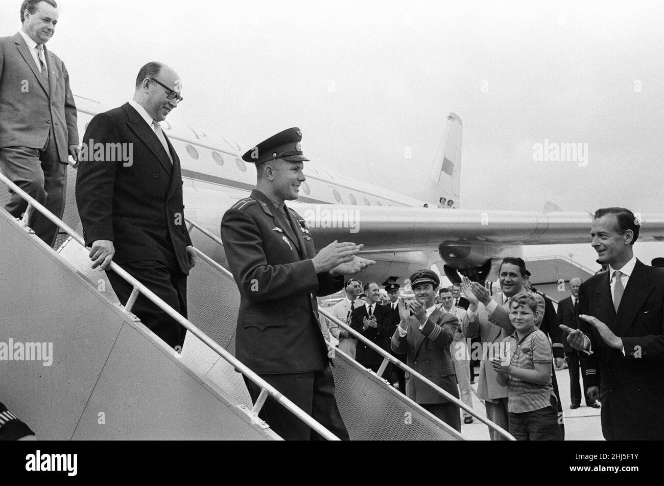 Yuri Gagarin, Soviet Cosmonaut, the first human to journey into outer ...