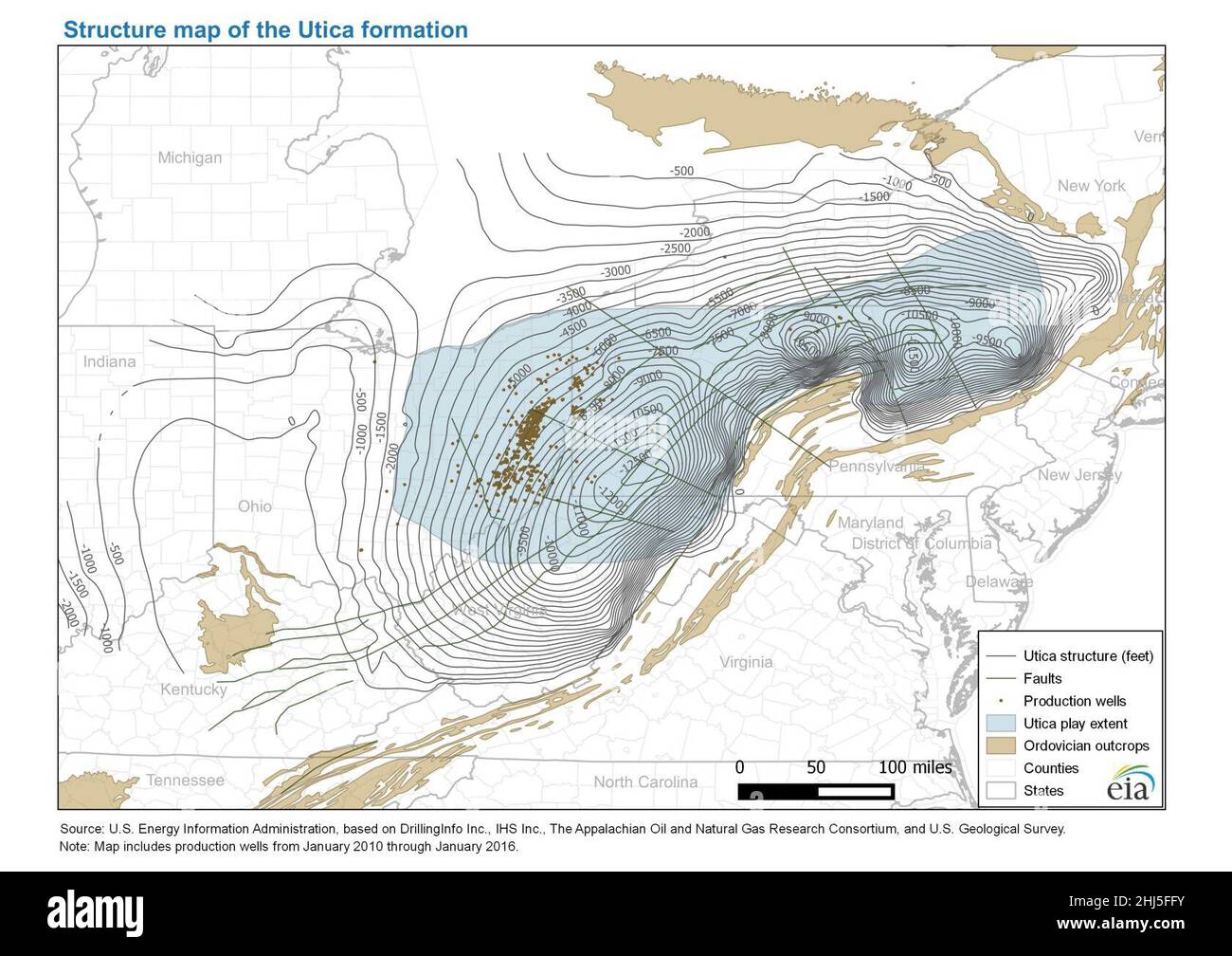 Utica map hi-res stock photography and images - Alamy