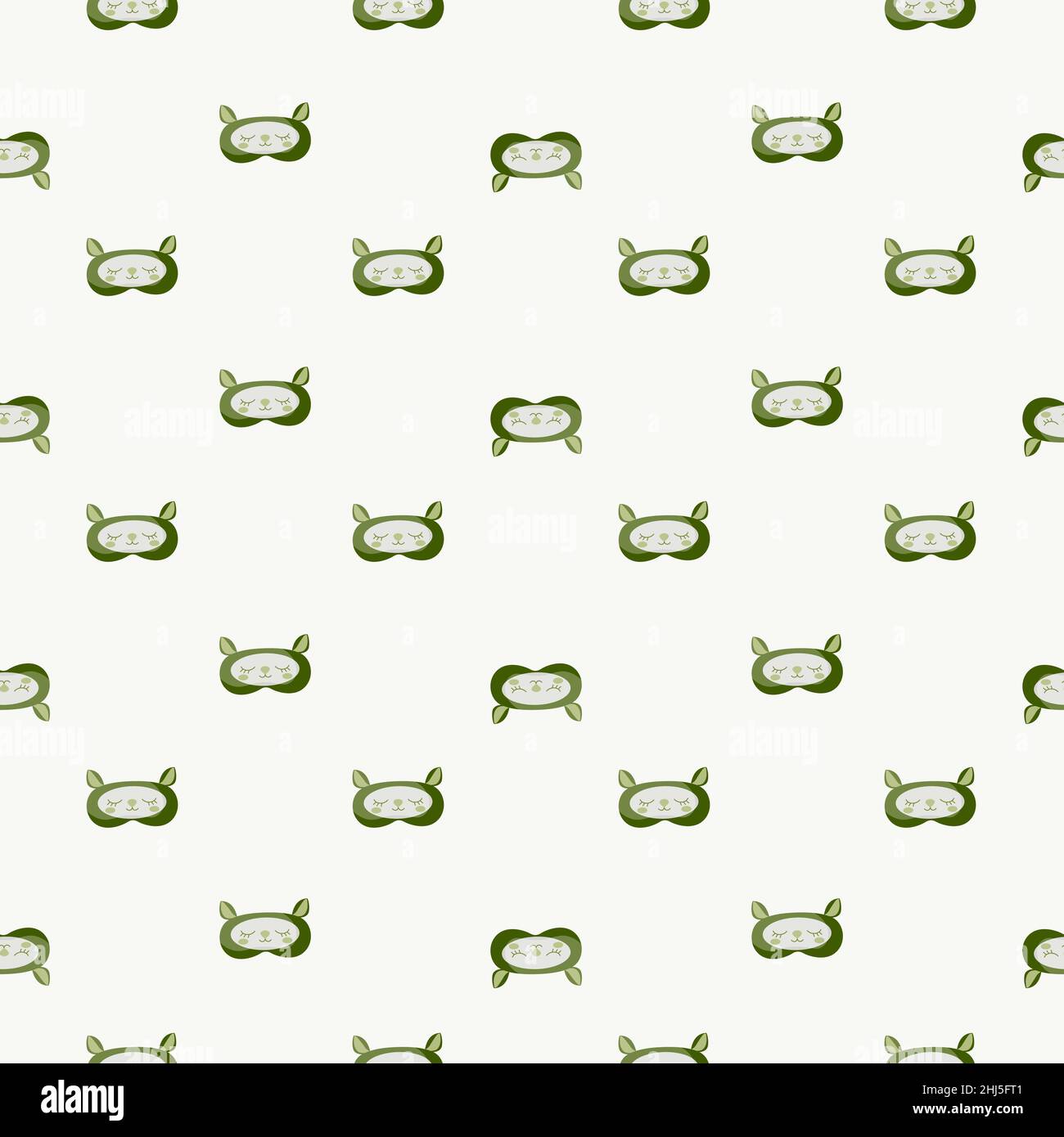 Lamb green color geometric seamless pattern on white background ...
