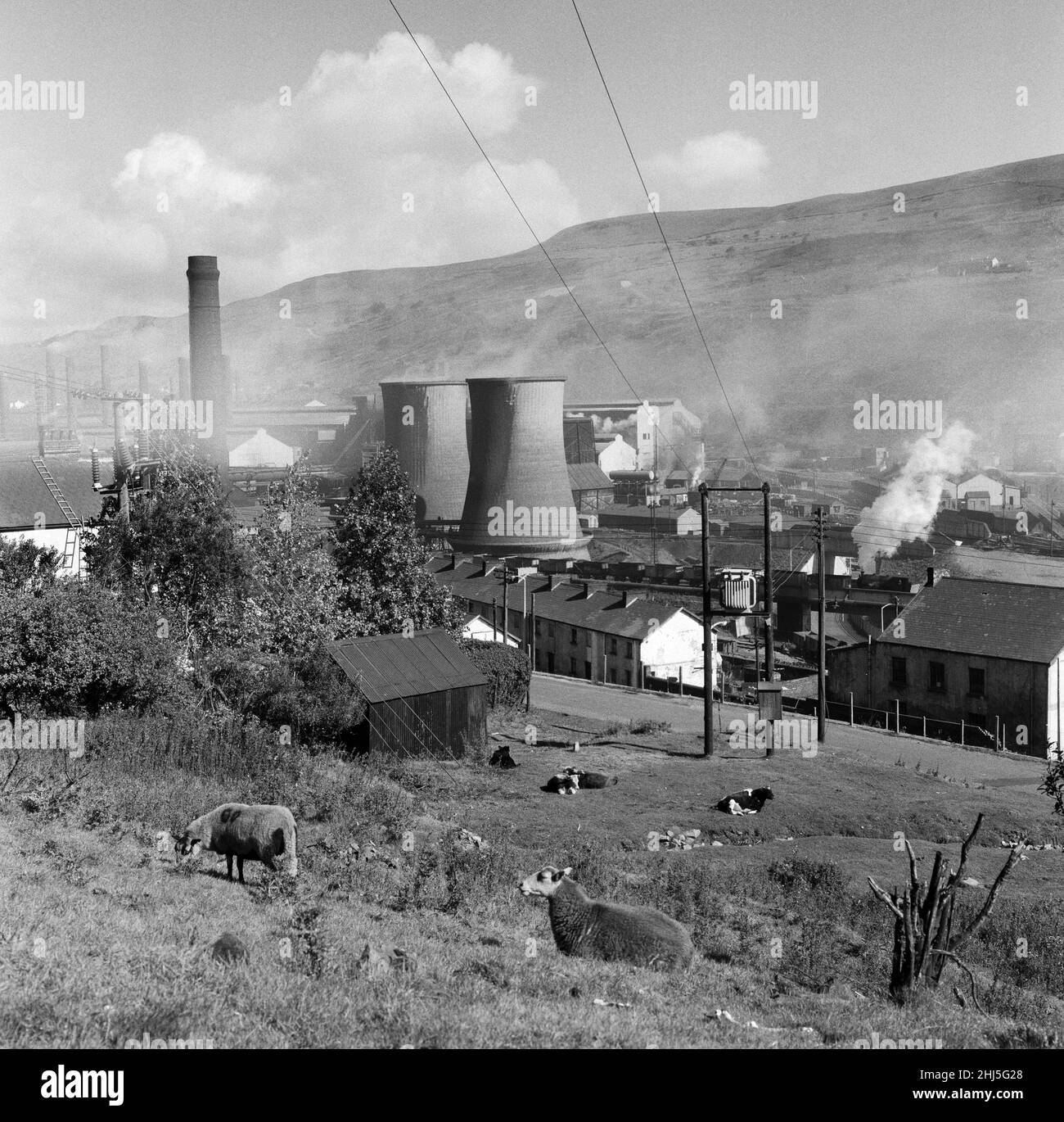 Tredegar, Blaenau Gwent, Wales. Located within the historic boundaries ...