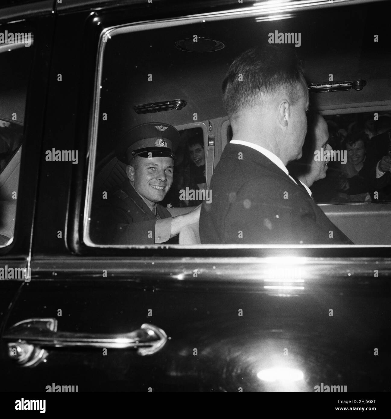 Yuri Gagarin, Soviet Cosmonaut, the first human to journey into outer ...