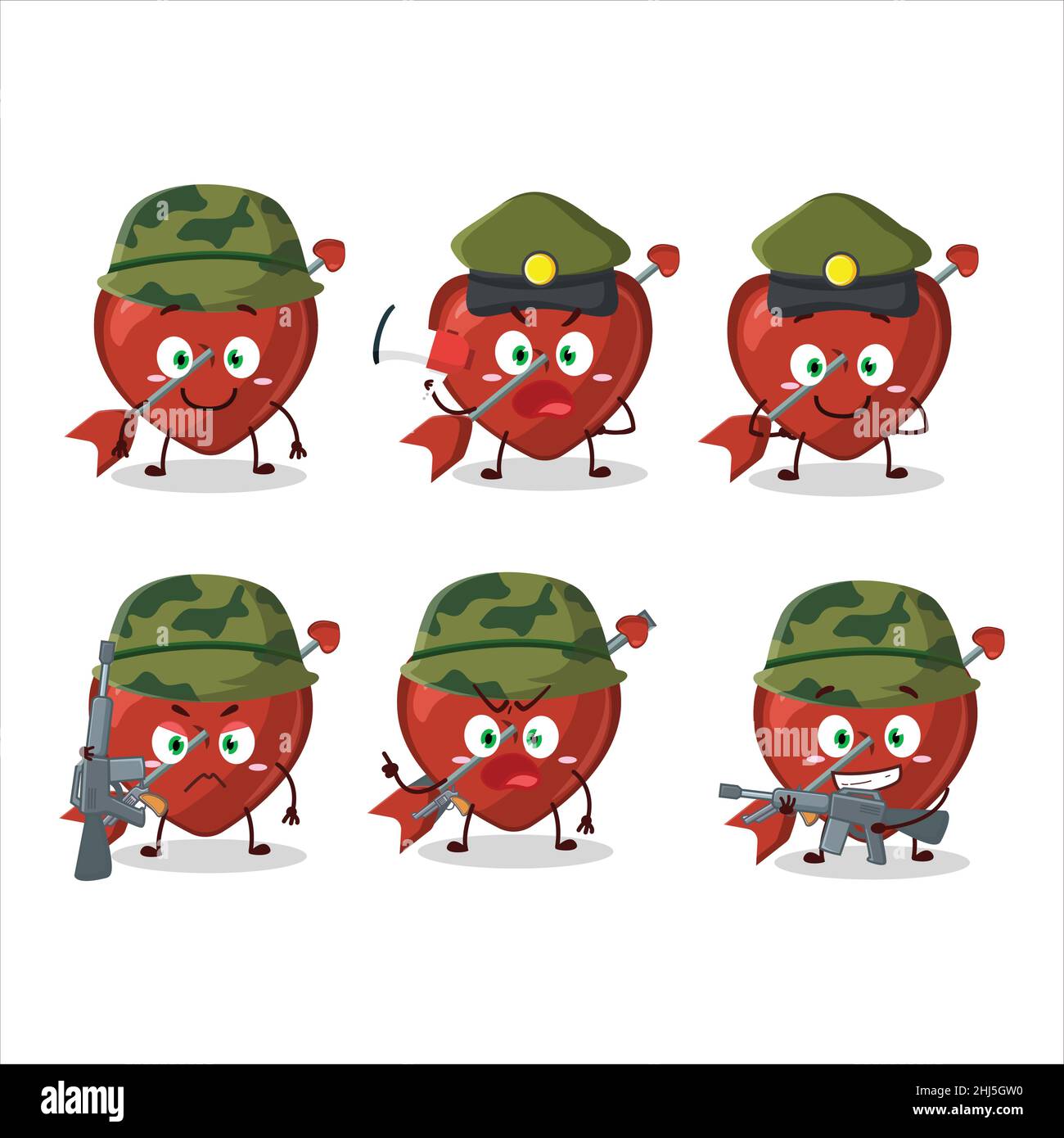 A charming soldier cupid love arrow cartoon picture bring a gun machine ...