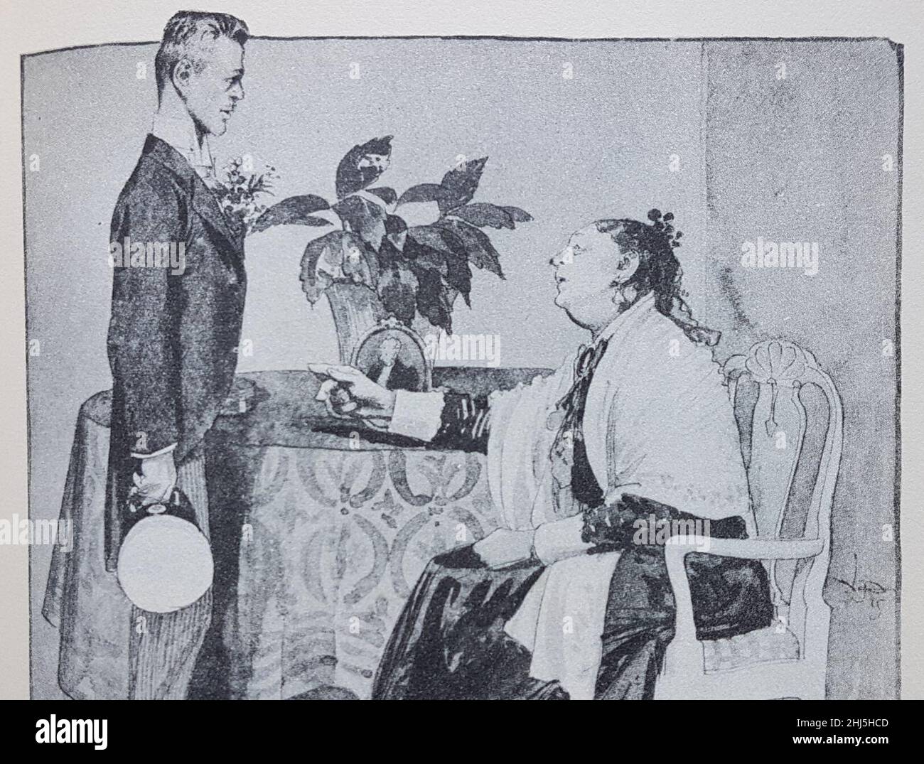 Studentsonen x Vicke Andrén 1915 Stock Photo - Alamy