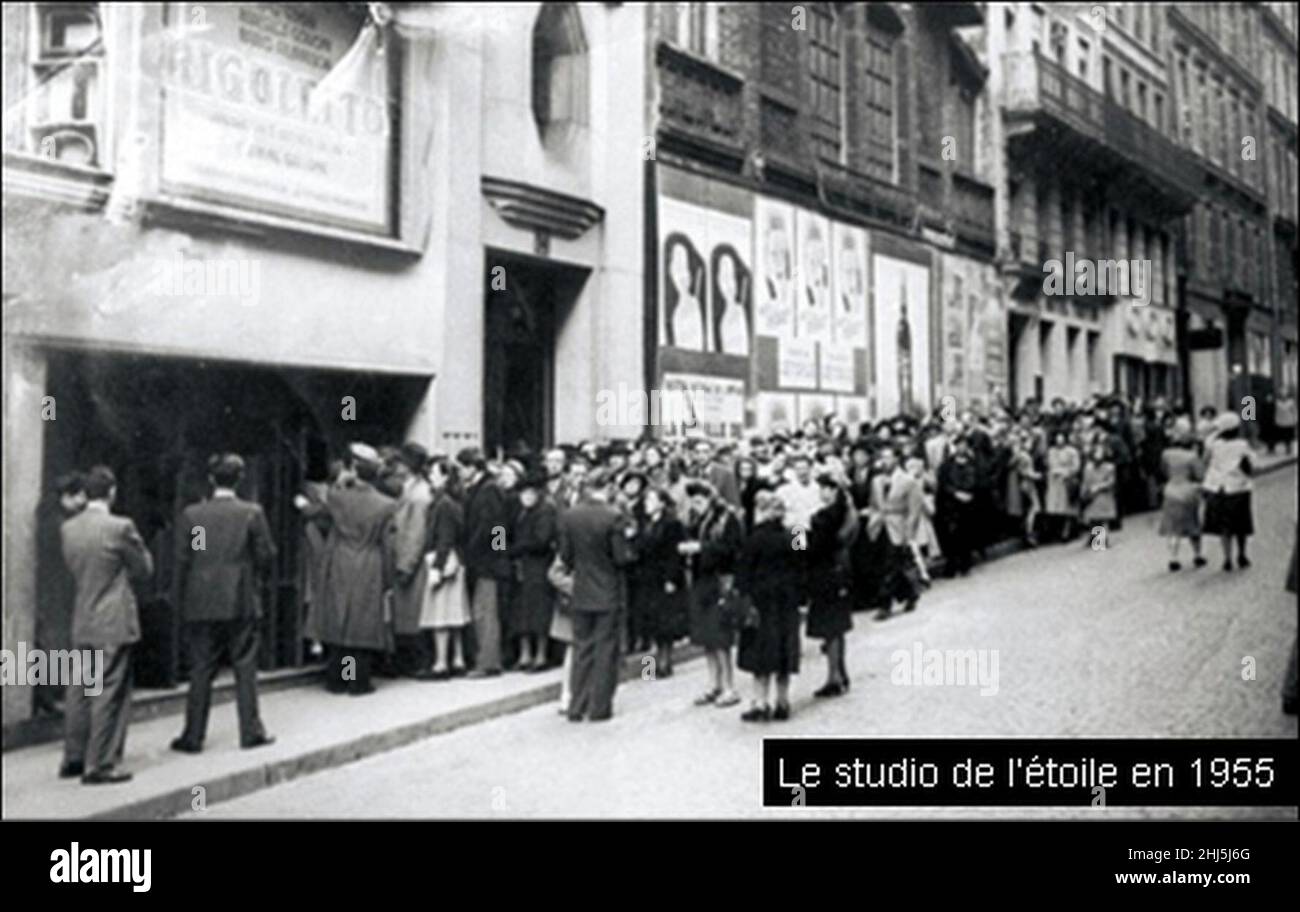 Studio etoile 1955 Stock Photo - Alamy