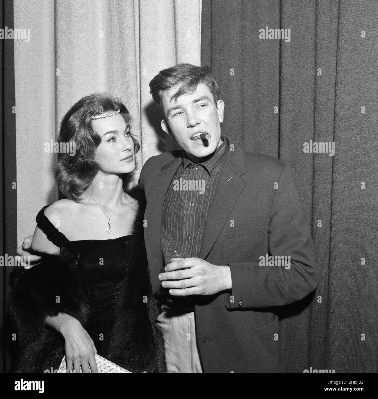 Albert Finney and Shirley Anne Field at the premiere of their new film ...