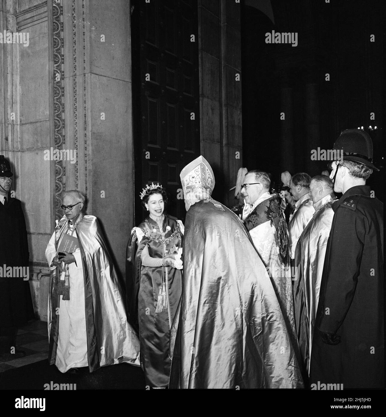 Members of the Royal Family attend a dedication of the Chapel of the ...