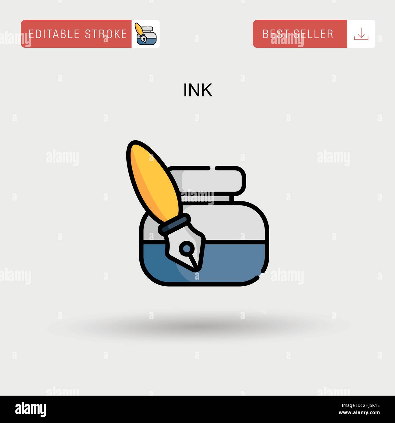 Ink waves Stock Vector Images - Alamy