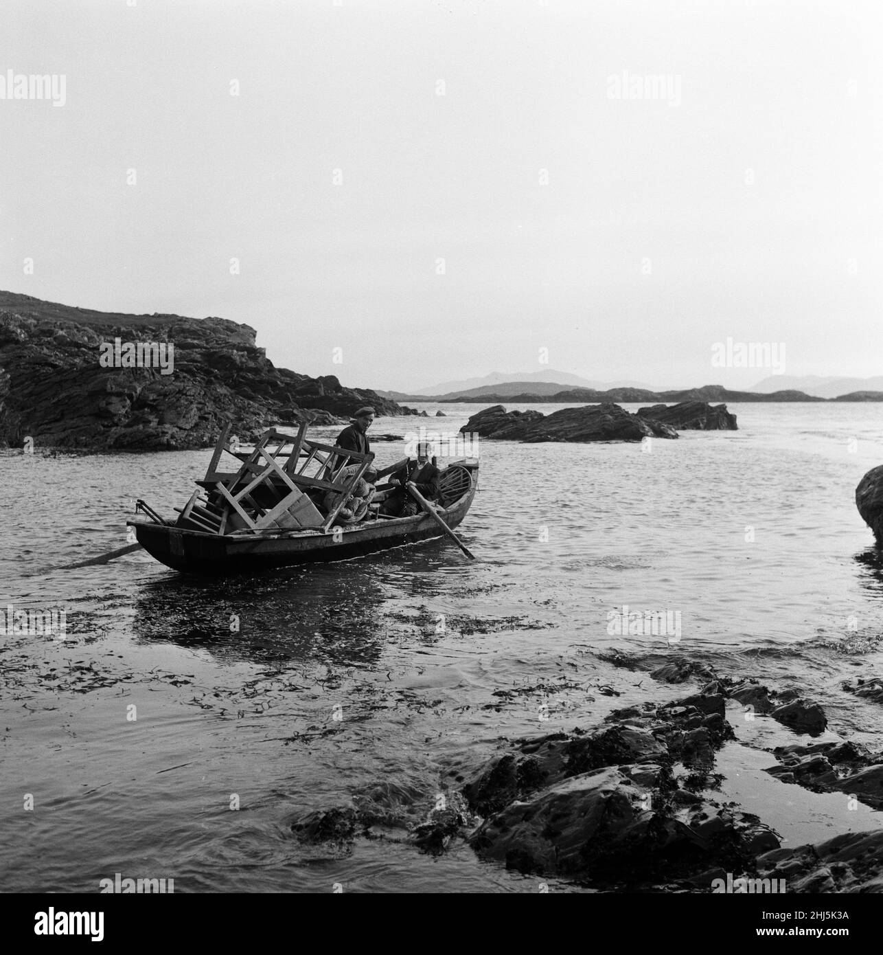 The last twenty three residents of Inishark Island (sometimes called ...