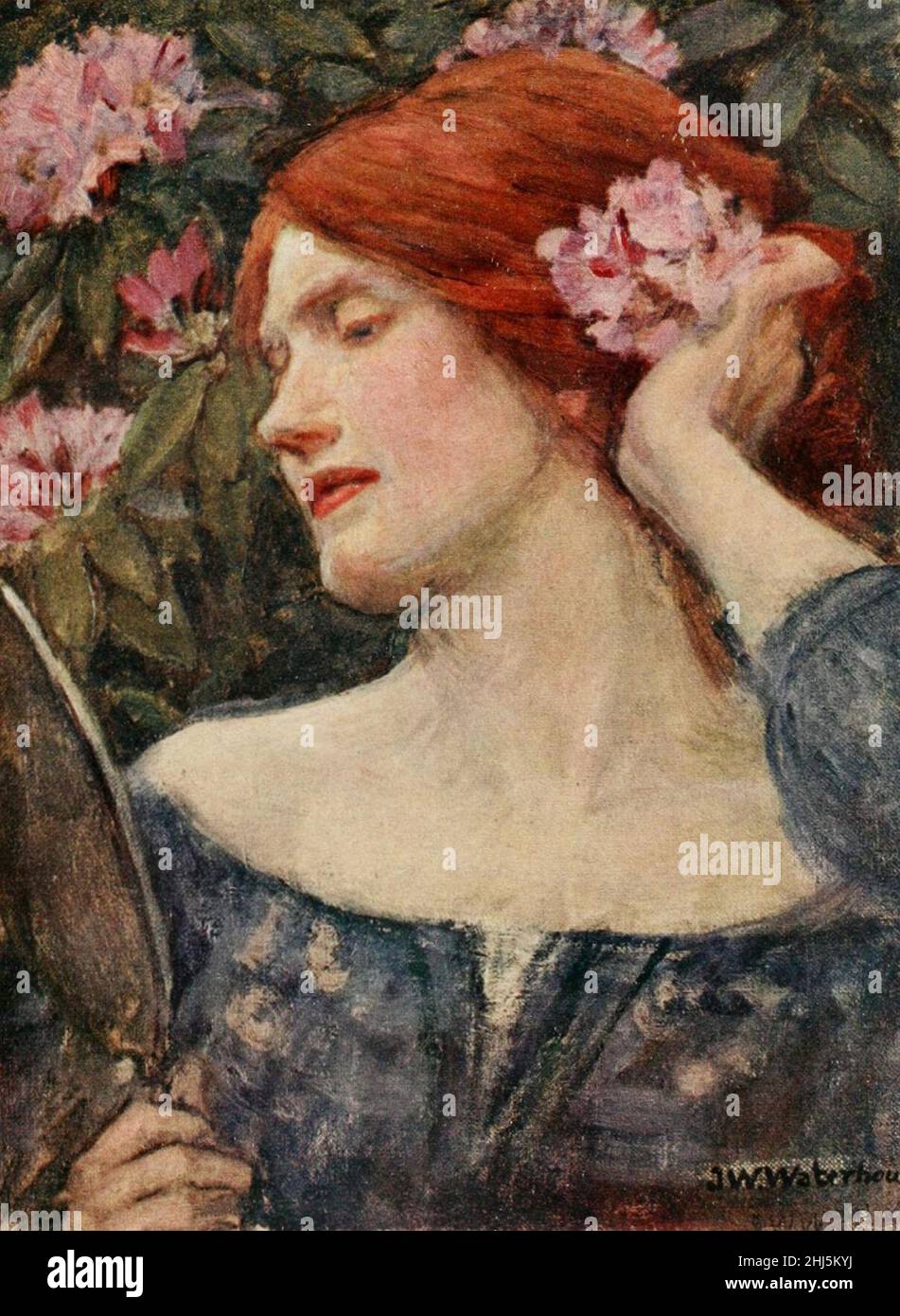 John william waterhouse study hi-res stock photography and images - Alamy
