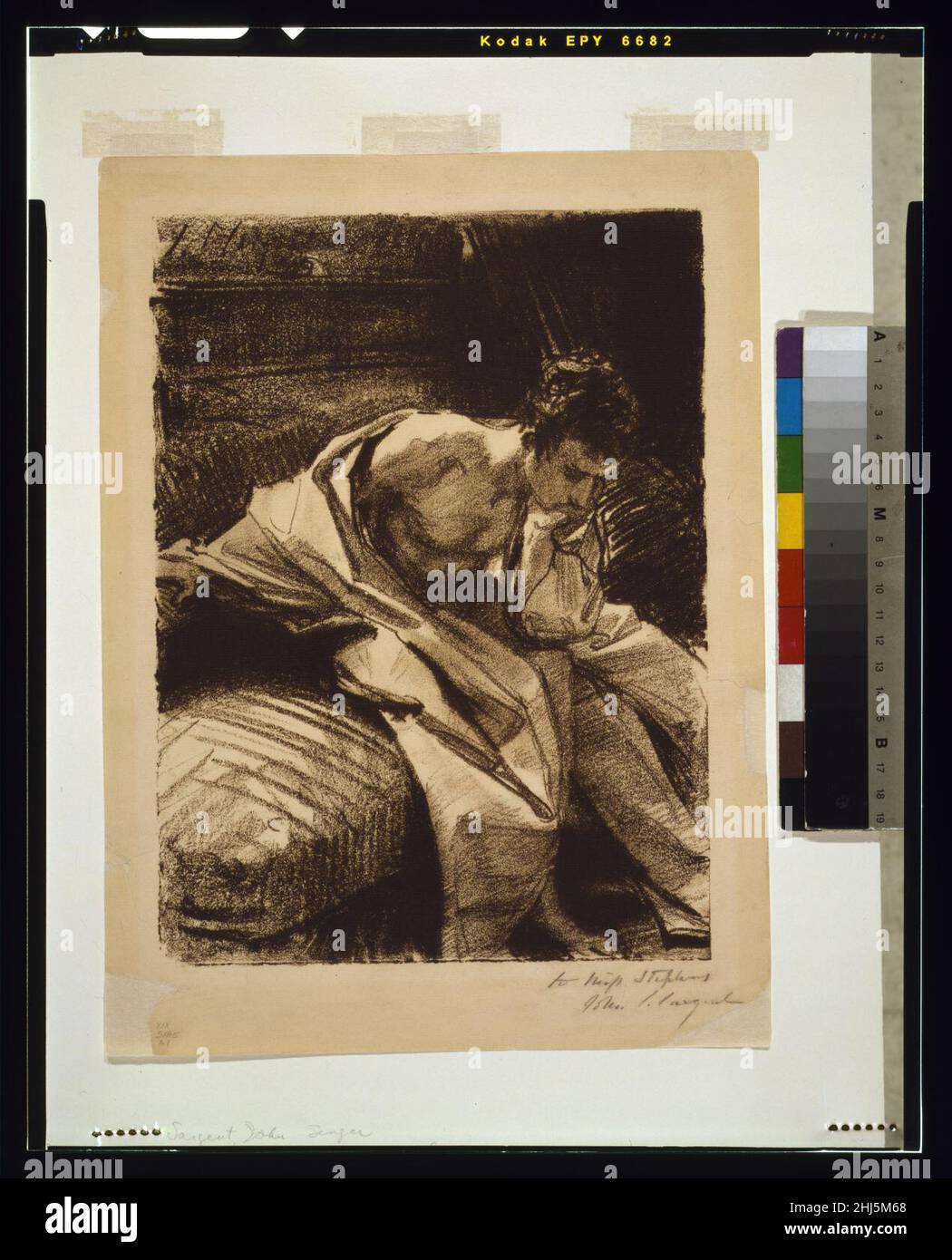 Study of a young man, seated Stock Photo - Alamy
