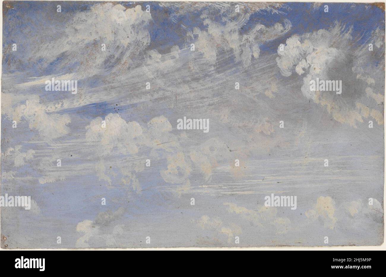 Study of Cirrus Clouds - Constable Stock Photo - Alamy