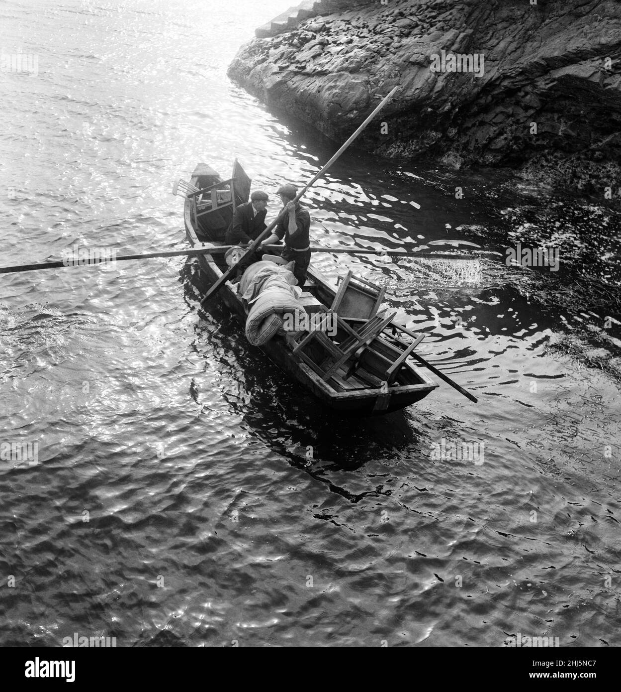 The last twenty three residents of Inishark Island (sometimes called ...