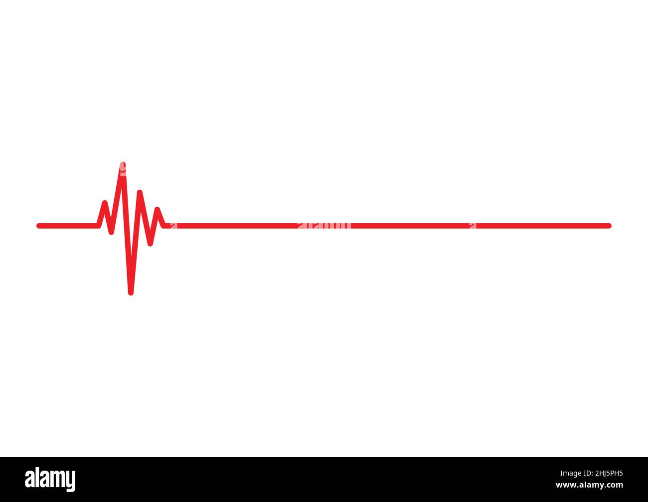 Heartbeat pulse line vector health medical concept for graphic design ...