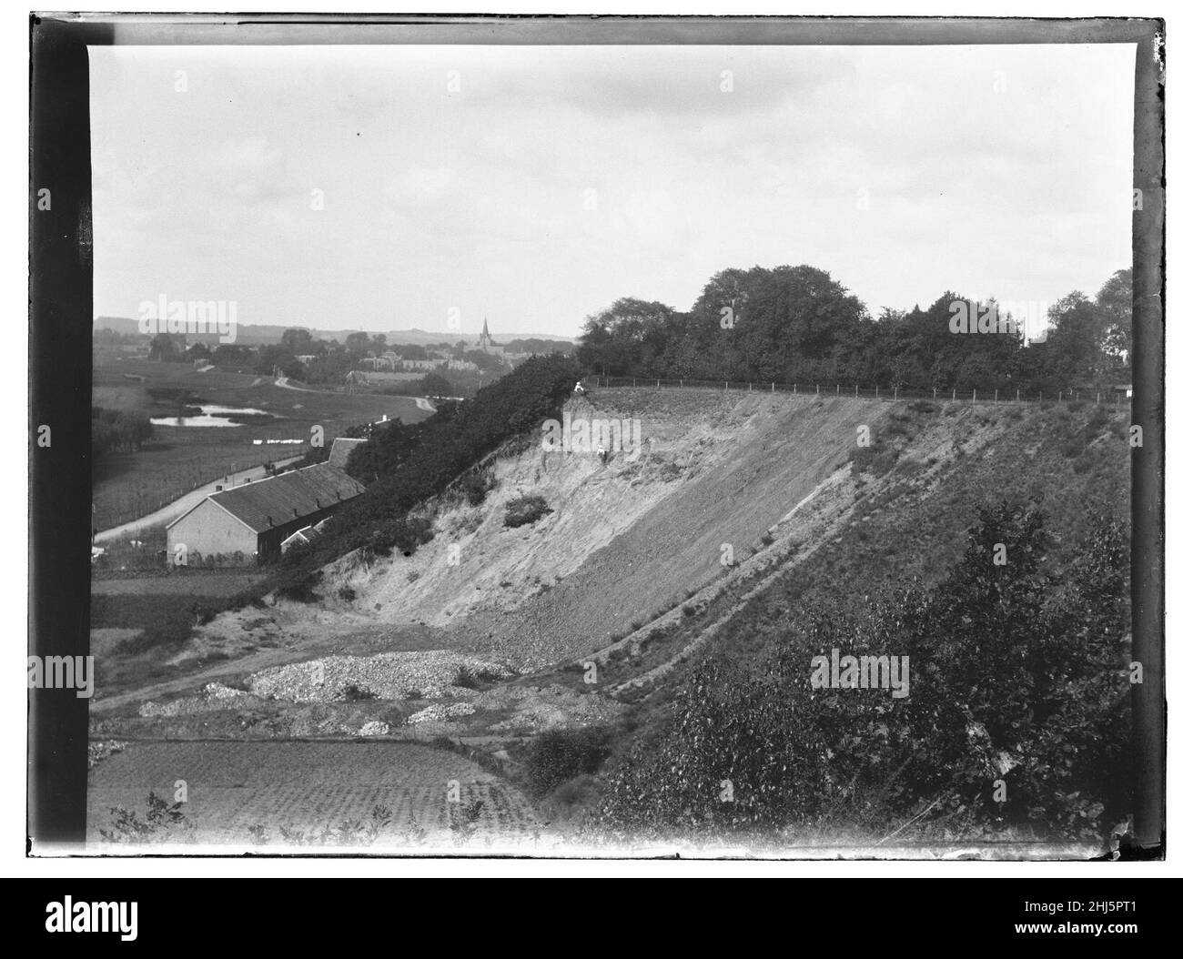 Stuwwal omgeving Wageningen Jacob Olie (max res Stock Photo - Alamy