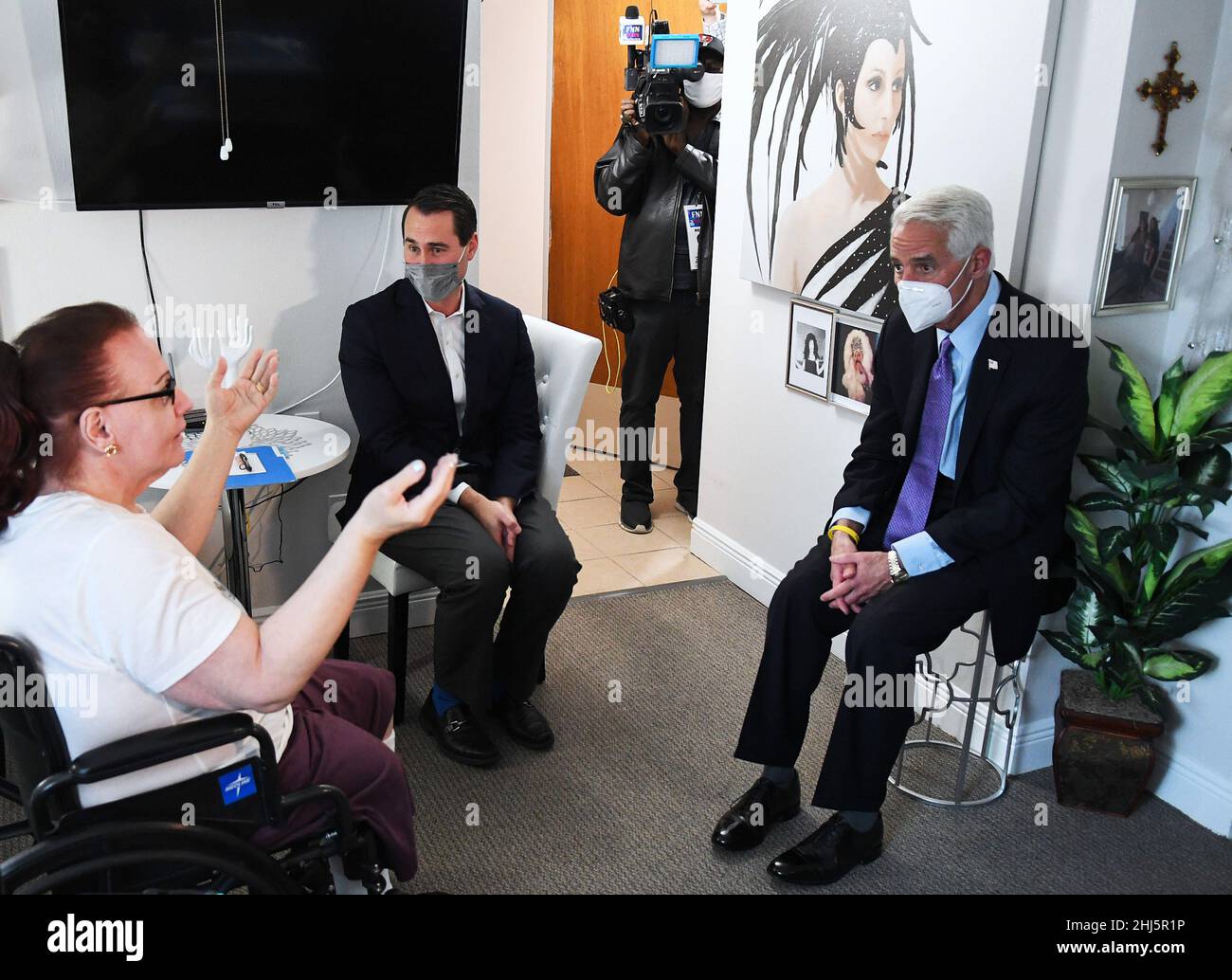 Orlando, United States. 26th Jan, 2022. U.S. Rep. Charlie Crist (D-FL ...