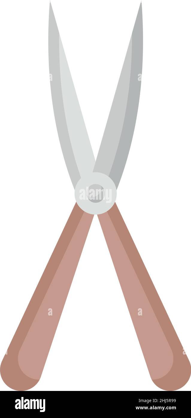 Shears cutout Stock Vector Images - Alamy