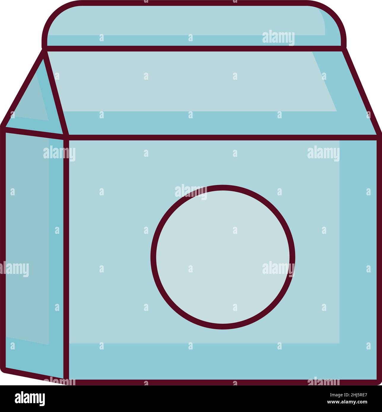 milk carton illustration Stock Vector Image & Art - Alamy