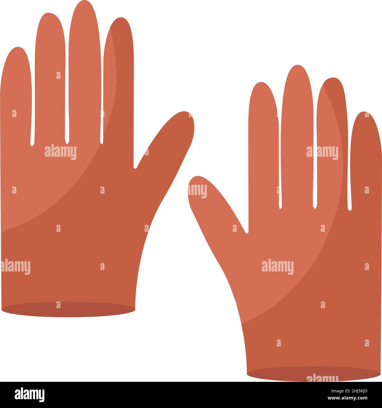 red safety gloves Stock Vector Image & Art - Alamy