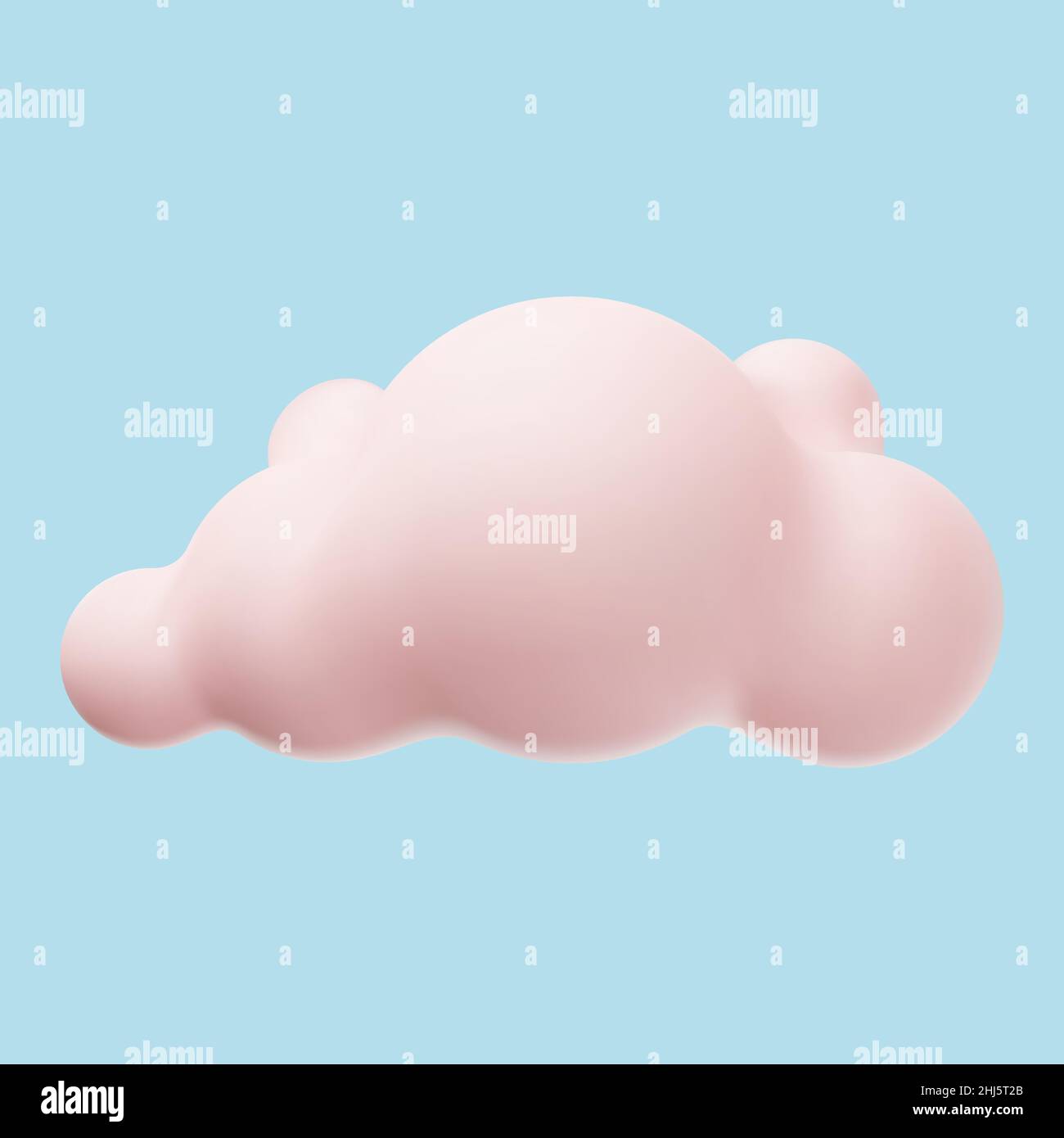 3d realistic simple clouds Stock Vector Image & Art - Alamy