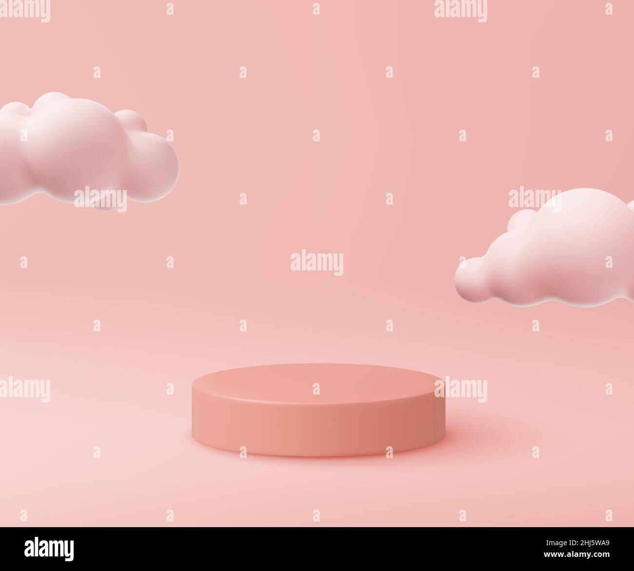 3d pink podium showcase Stock Vector Images - Alamy