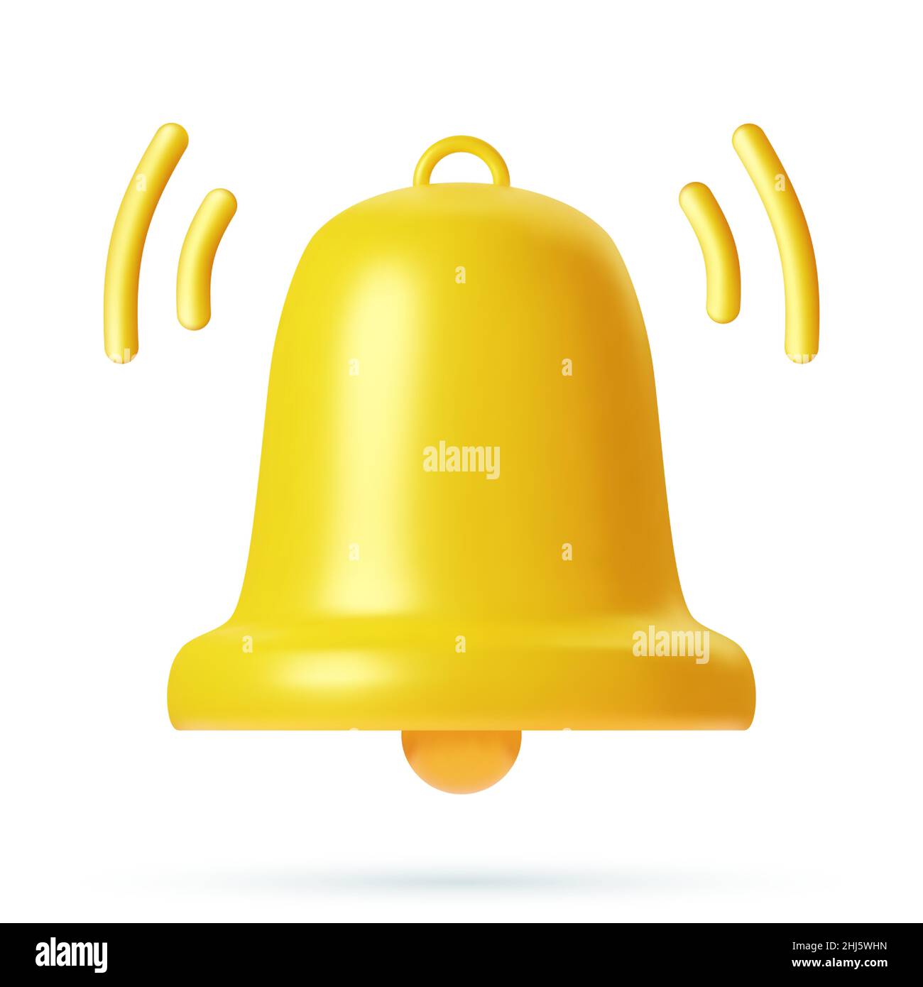 Notification message bell icon Stock Vector Image & Art - Alamy