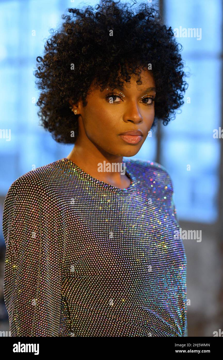 Didi Stone attends the Alexandre Vauthier Haute Couture Spring/Summer ...