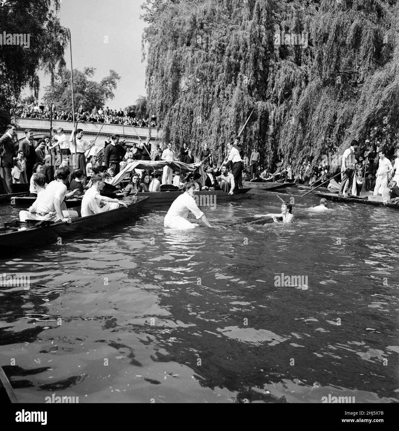 An Oxford and Cambridge boat race with a difference. It is the annual ...