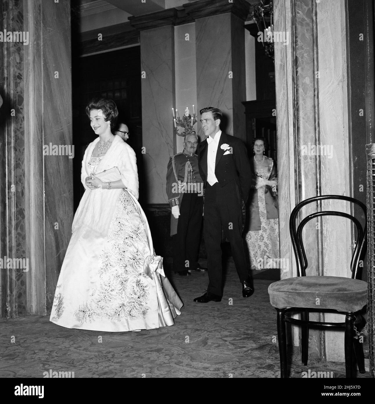 Princess margaret and antony armstrong jones engagement hi-res stock ...