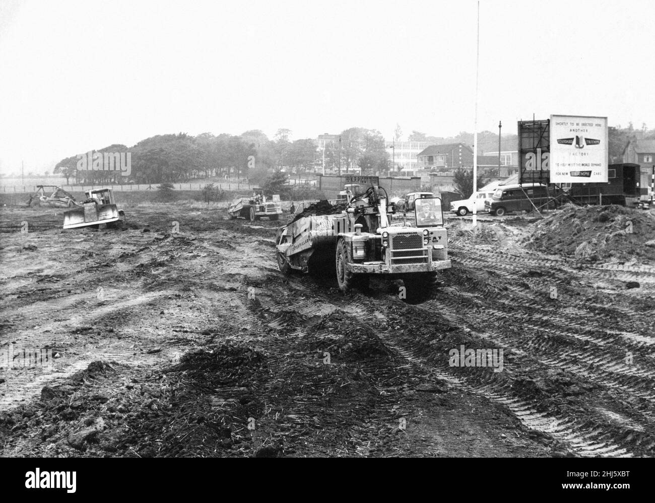 Construction underway for Standard Triumph assembly facility in Speke ...