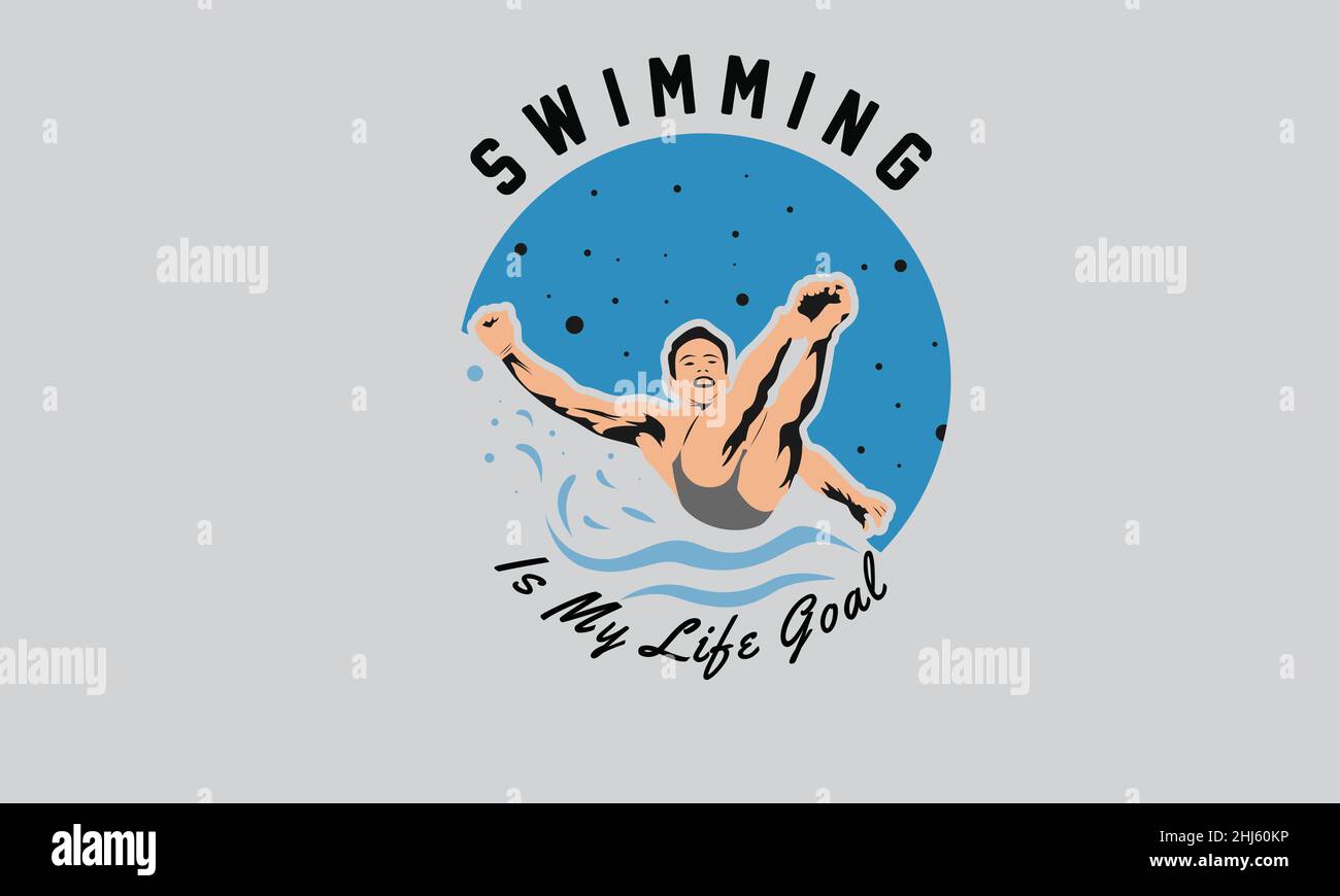 Round swimming pool Stock Vector Images - Alamy