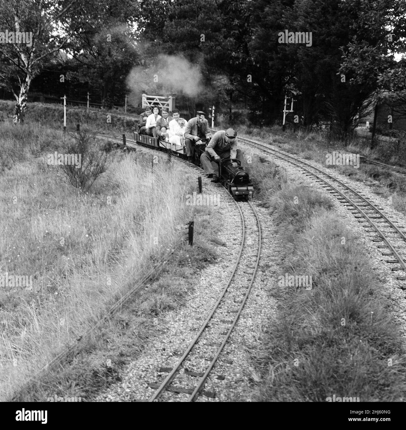 Miniature railway 1960s hi-res stock photography and images - Alamy