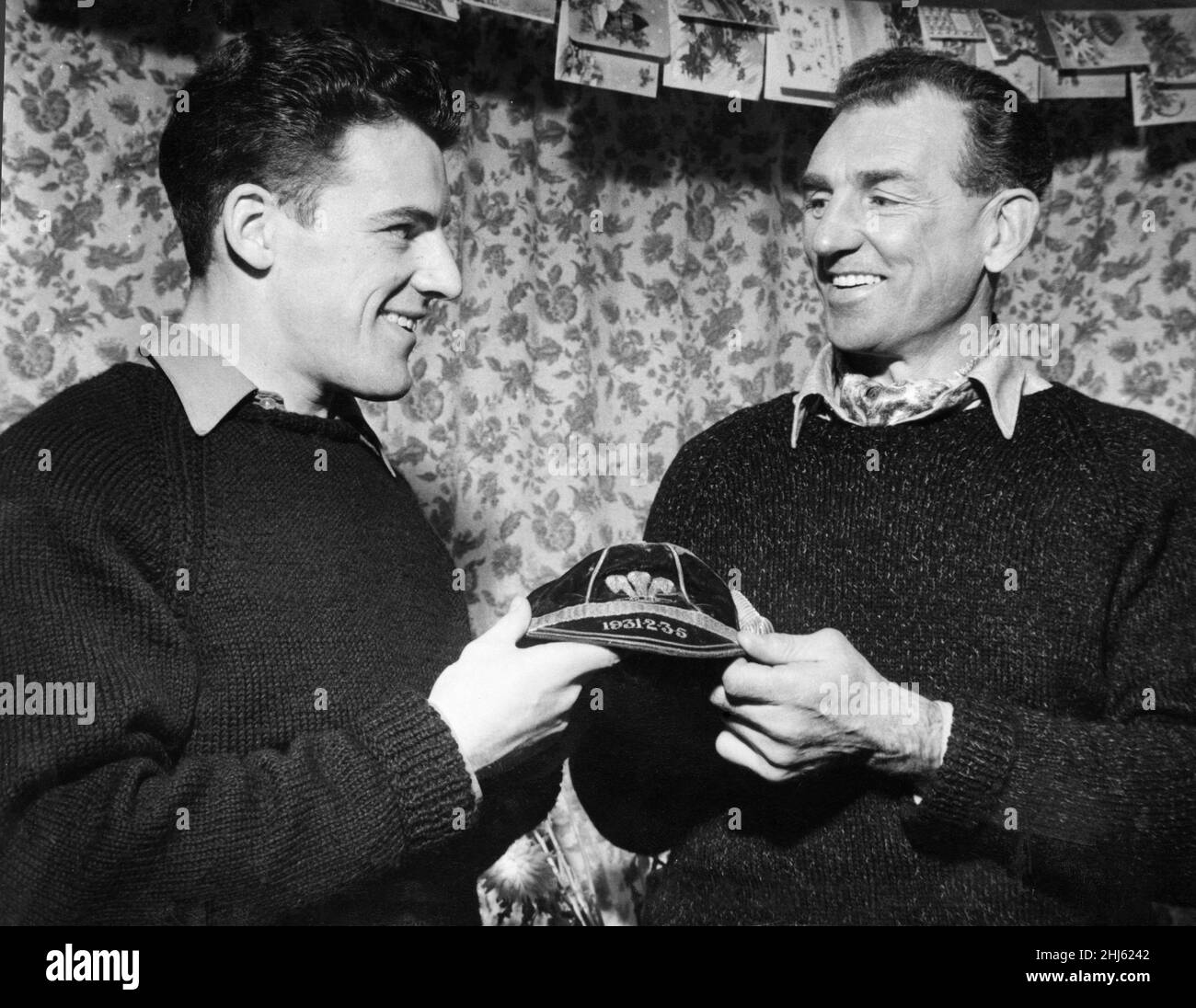 Following in his father's footsteps Is Bev Risman, eldest son of the ...