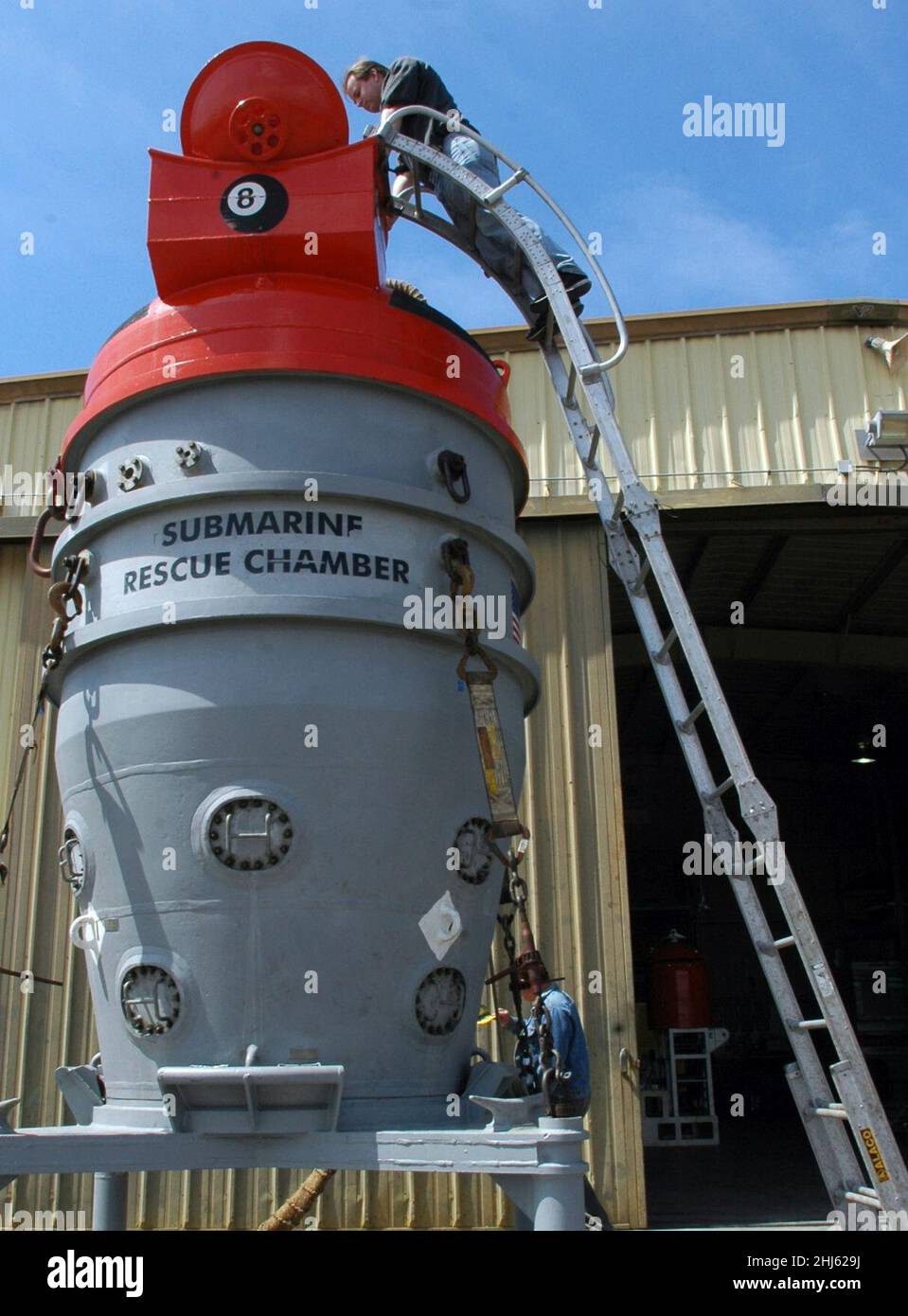 Submarine Rescue Chamber-USN Stock Photo - Alamy