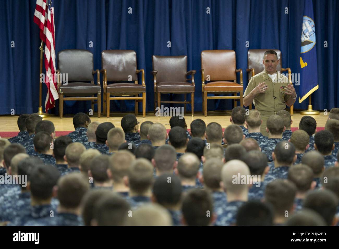 Submarine school 130130 Stock Photo - Alamy