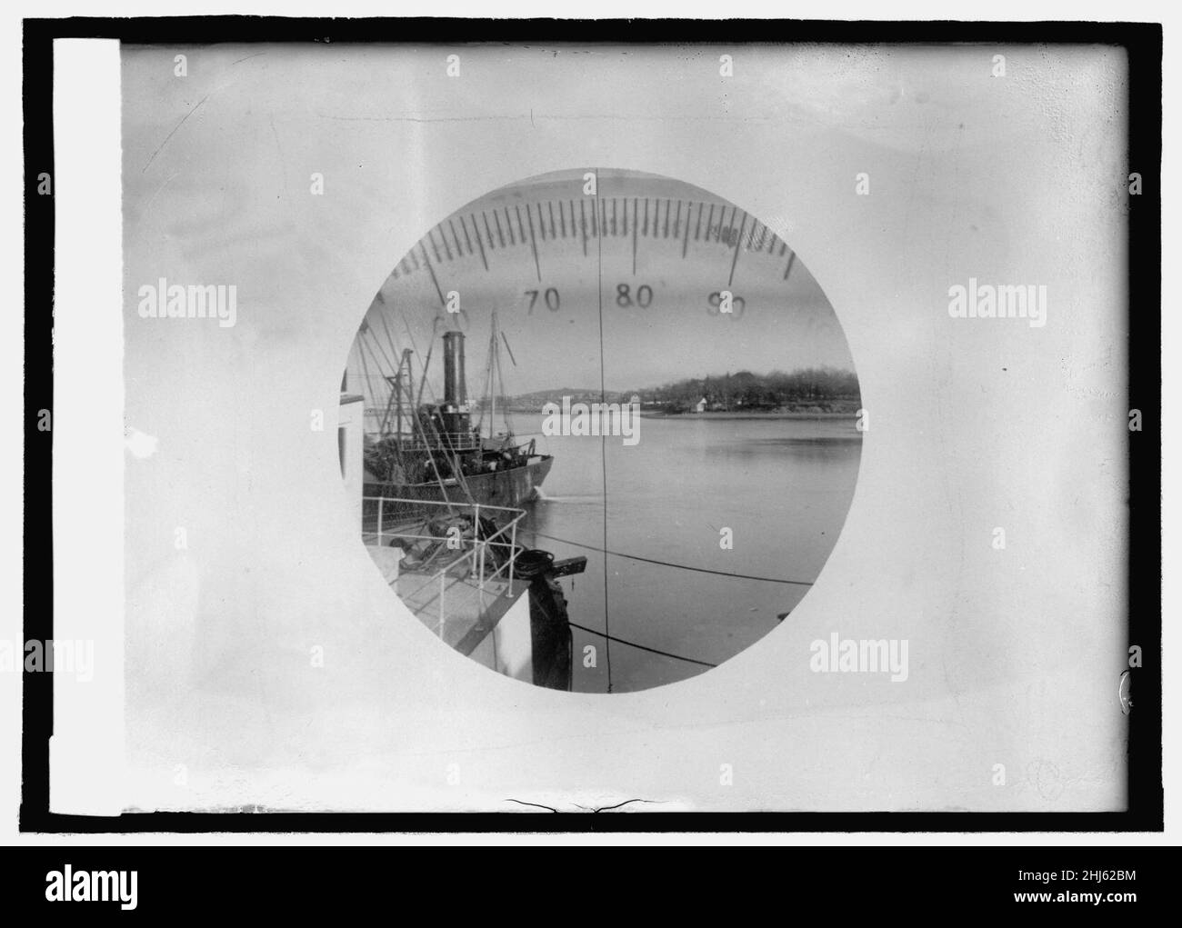 Submarine view through periscope Stock Photo - Alamy