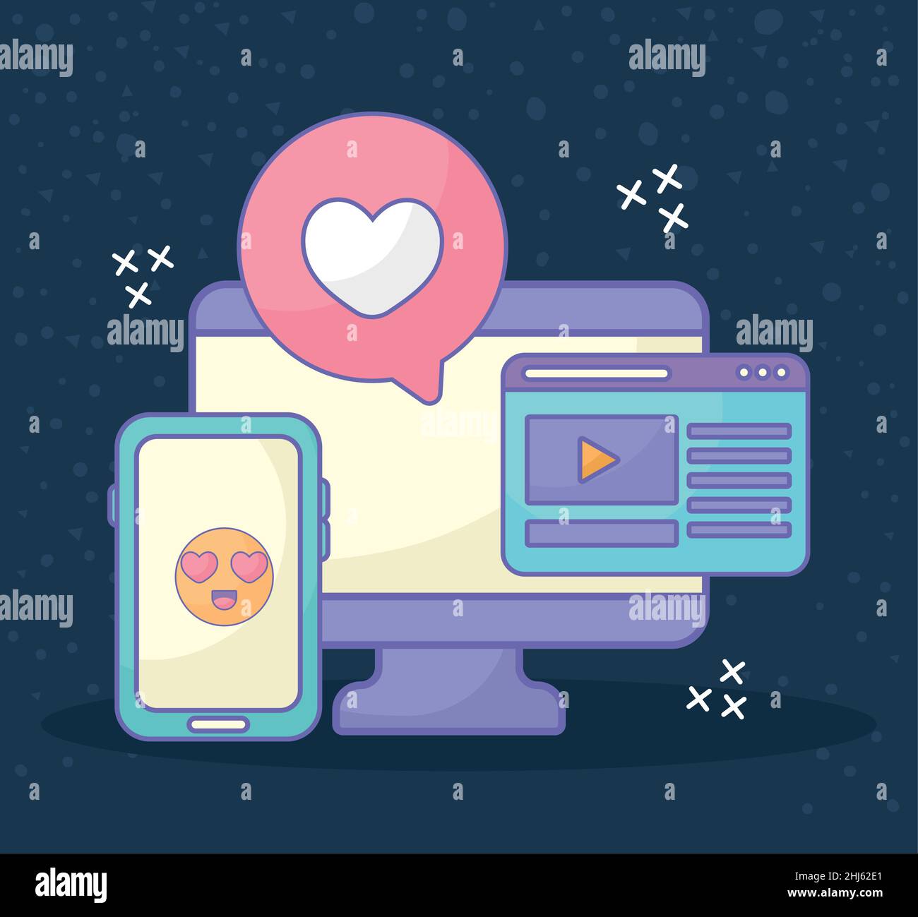 Cartel web Stock Vector Images - Alamy