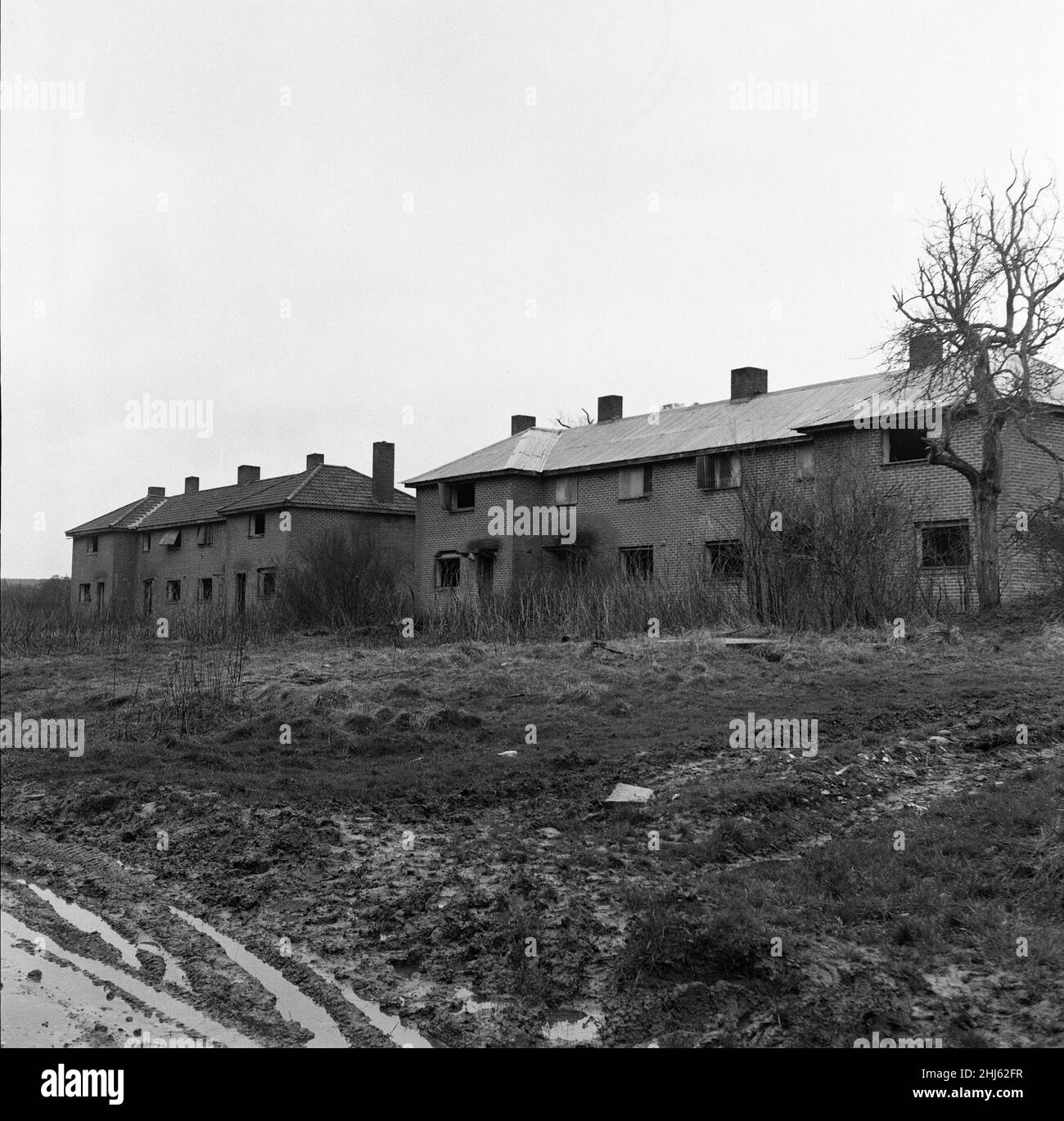Deserted imber village on salisbury hi-res stock photography and images ...