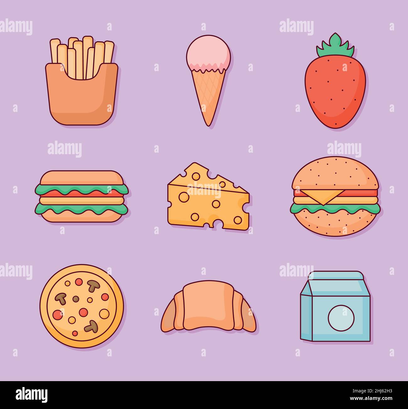 Potato items Stock Vector Images - Alamy