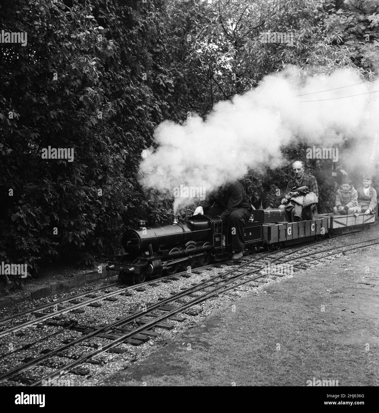 Miniature railway 1960s hi-res stock photography and images - Alamy