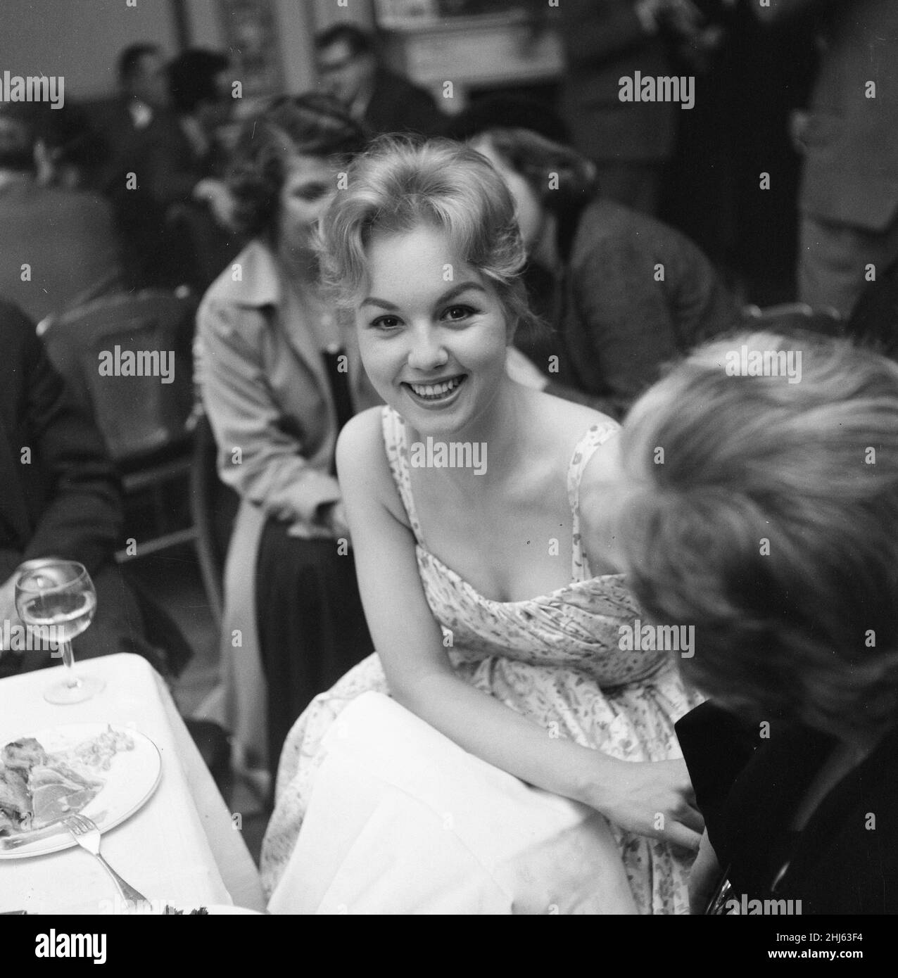 Mylene Demongeot, french actress, pictured in London, Wednesday 26th ...