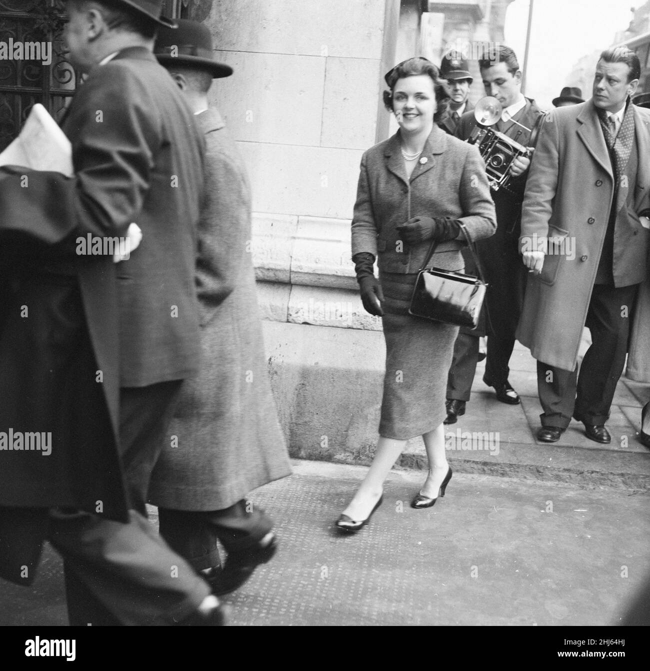 Eileen Parker, wife of Lieutenant Commander Michael Parker, a friend ...