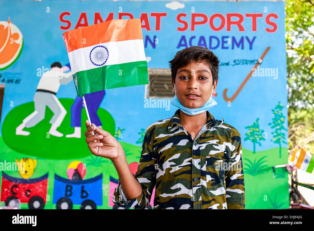 Noida, Uttar Pradesh, India - August 2021: Education, Portrait of ...