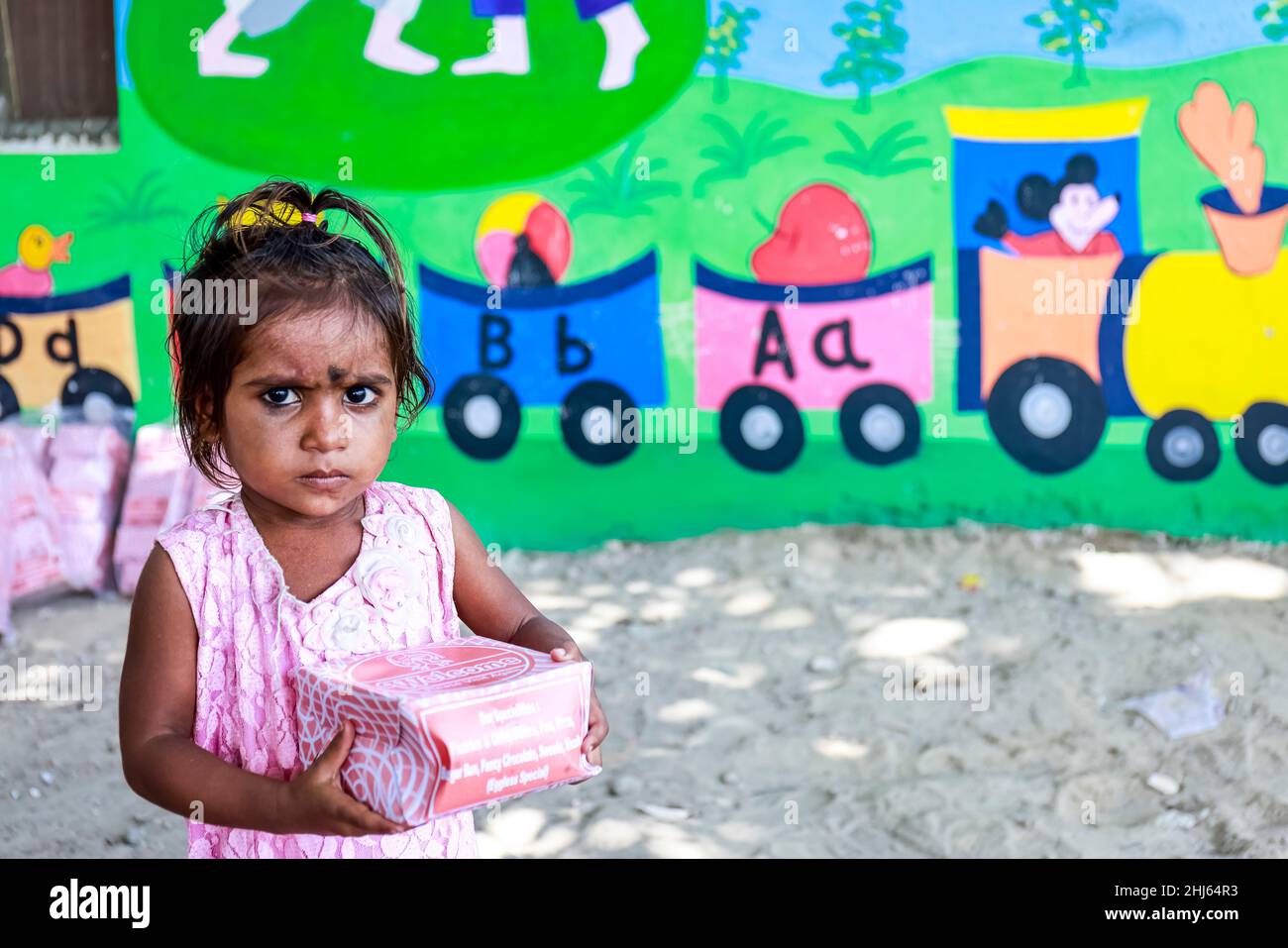 Noida, Uttar Pradesh, India - August 2021: Education, Portrait of ...