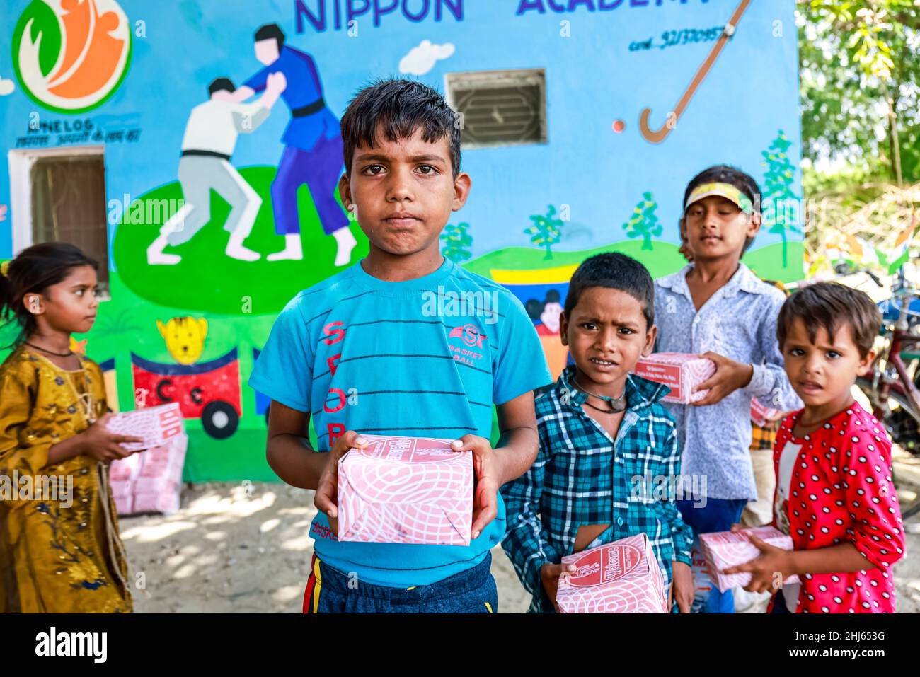 Noida, Uttar Pradesh, India - August 2021: Education, Portrait of ...