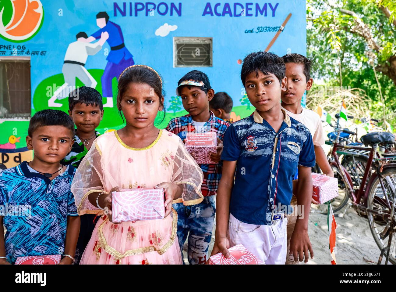 Noida, Uttar Pradesh, India - August 2021: Education, Portrait of ...