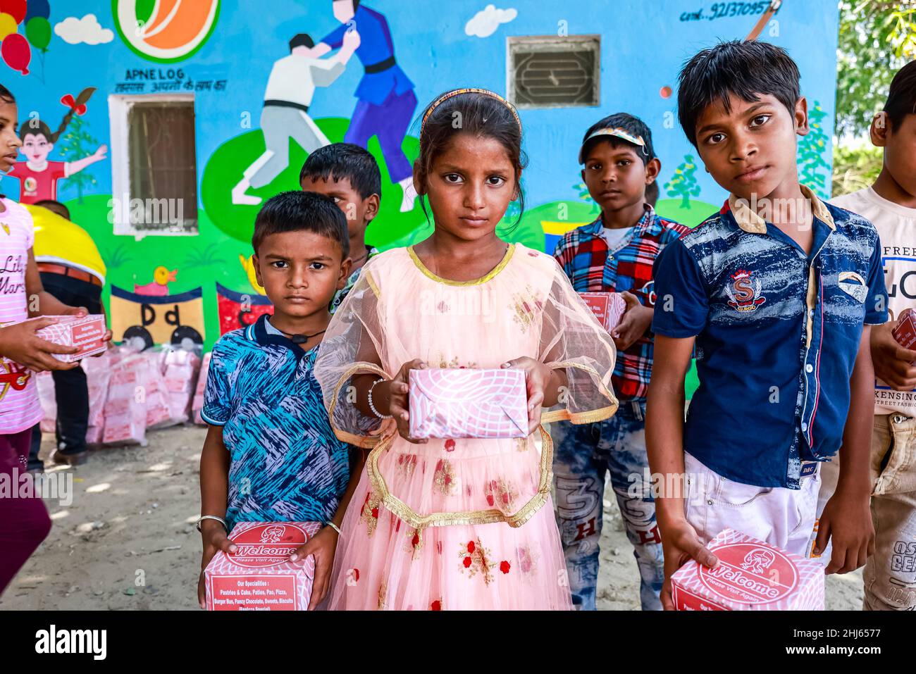 Noida, Uttar Pradesh, India - August 2021: Education, Portrait of ...