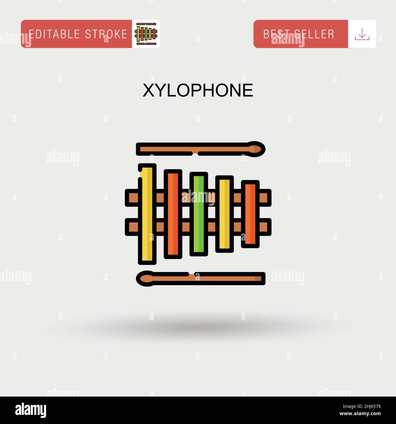 Child play musical symbol hi-res stock photography and images - Alamy