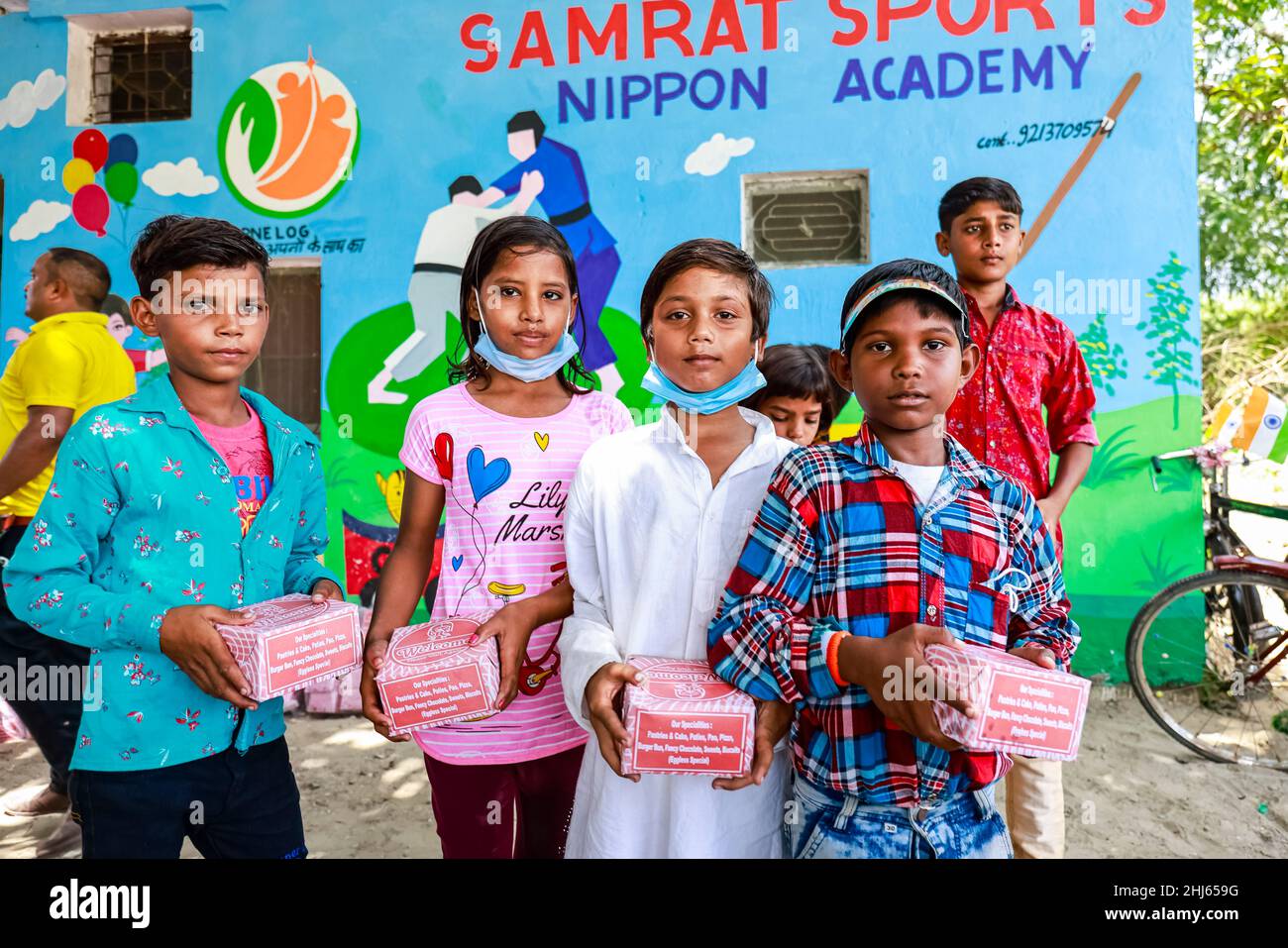 Noida, Uttar Pradesh, India - August 2021: Education, Portrait of ...