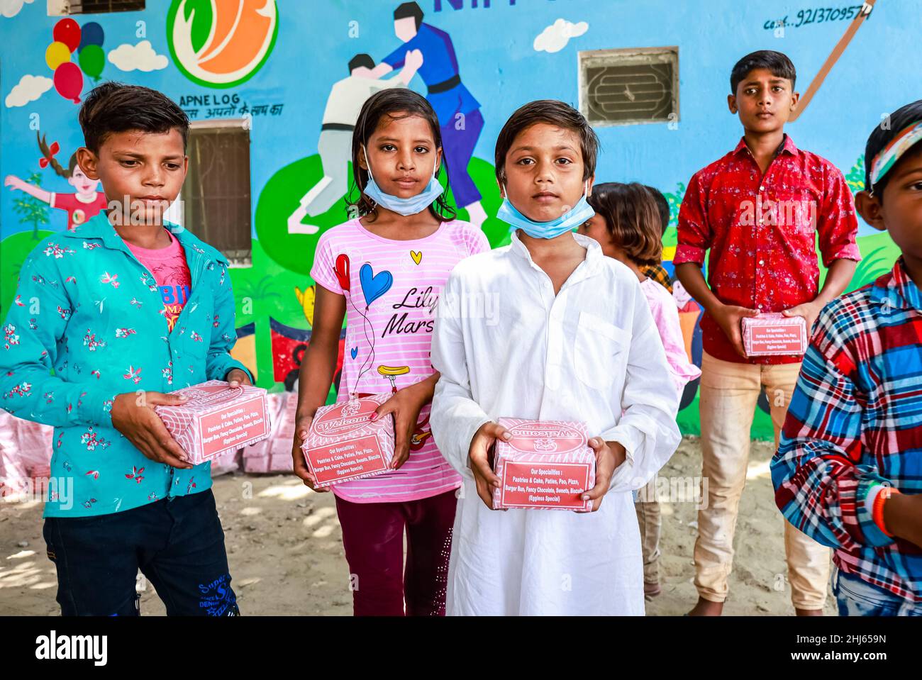 Noida, Uttar Pradesh, India - August 2021: Education, Portrait of ...